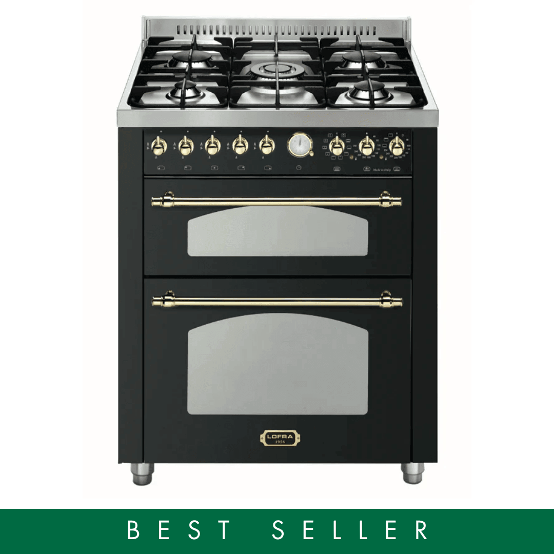 Dolcevita 70cm Dual Fuel Range Cooker-Double Ovens – Free UK Delivery