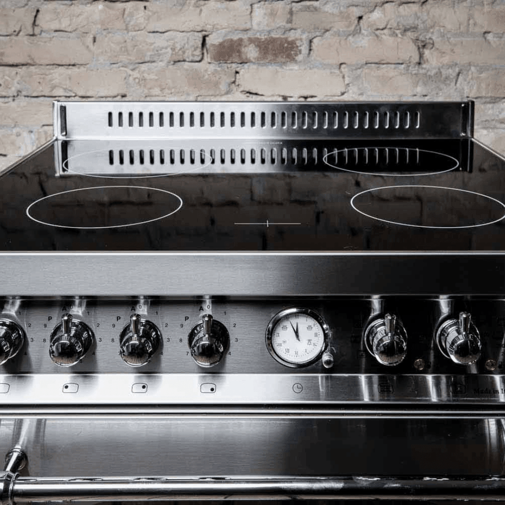 Dolcevita 90 cm Electric Fuel Cooker - Black Matt - Bronze - Special O