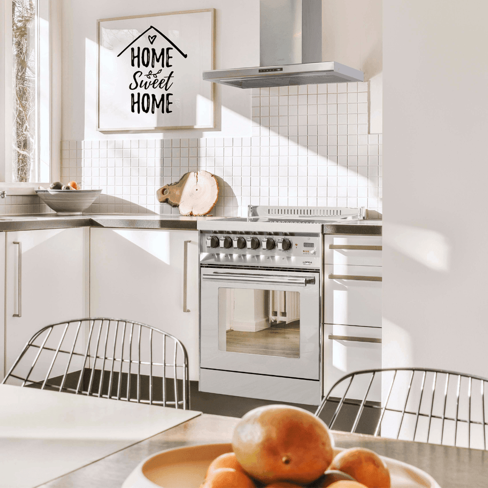 Professional 70 cm Double Oven Dual Fuel Range Cooker