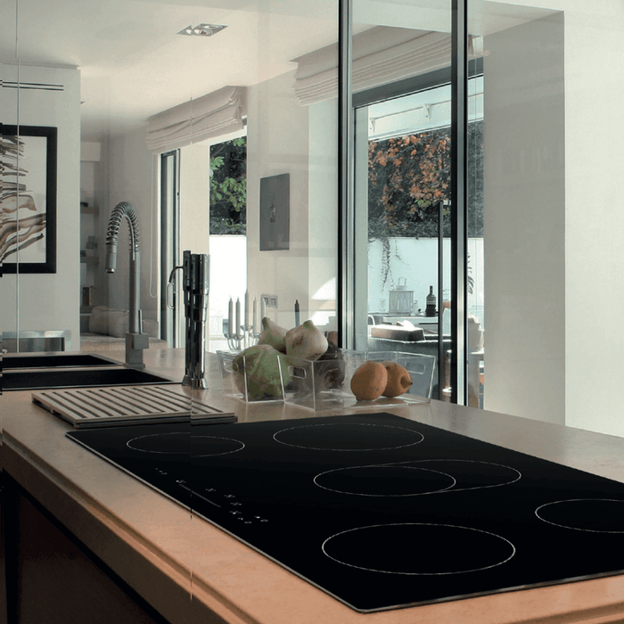 Vitroceramic Hob 60 cm - Vernere - Black Glass